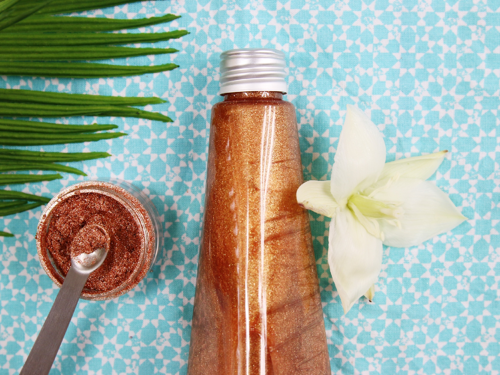 Recette huile corps scintillante - Aroma-Zone