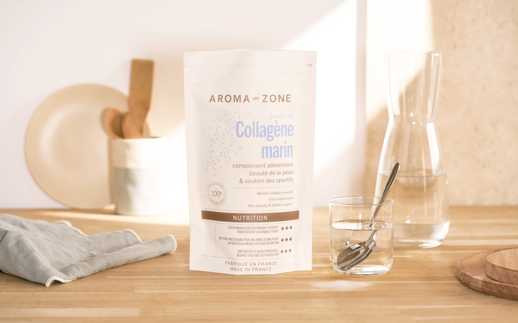 Quels sont les avantages du collagène pour la peau - Aroma-Zone