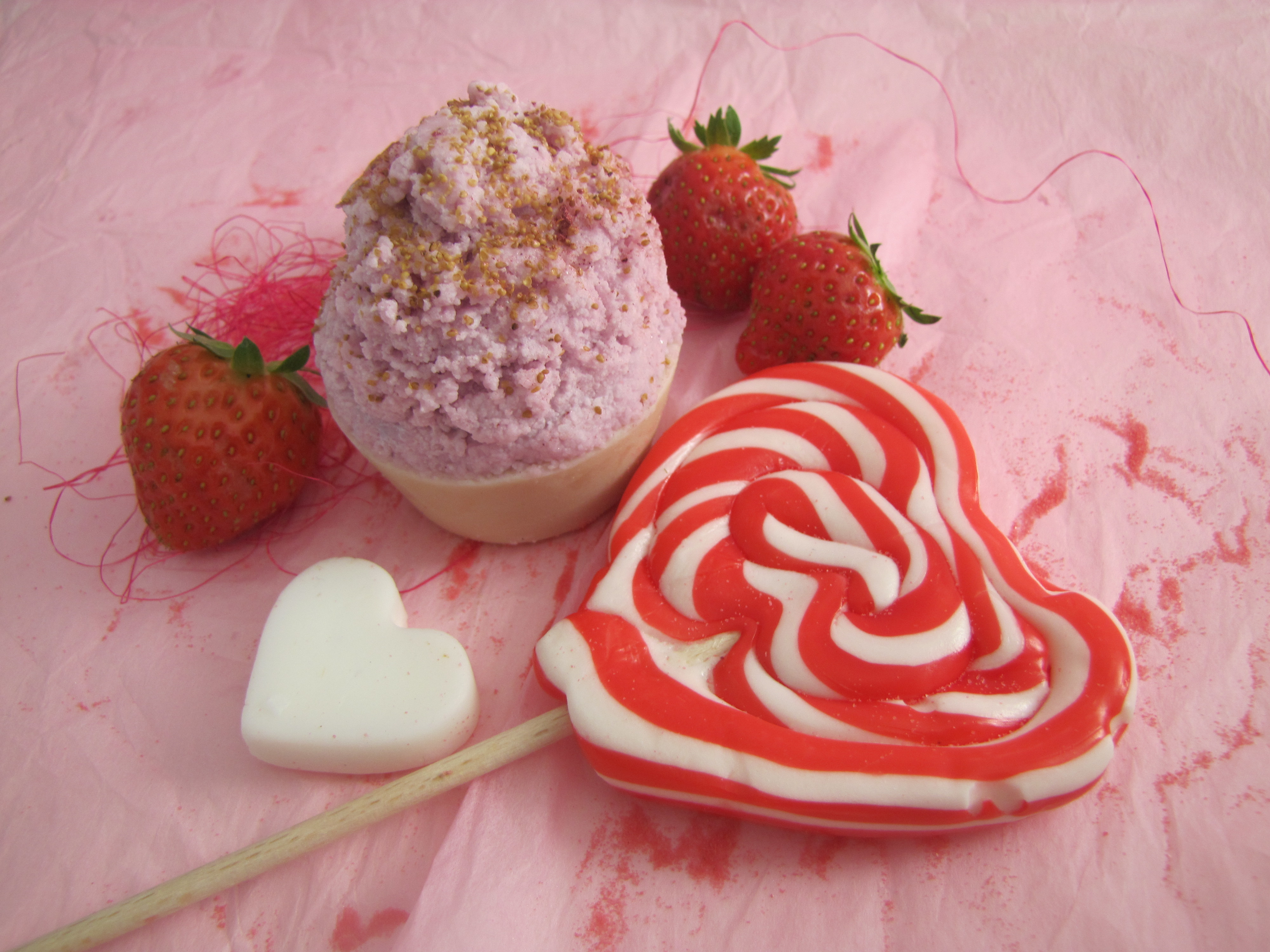 Cupcake soap à la Fraise - Aroma-Zone