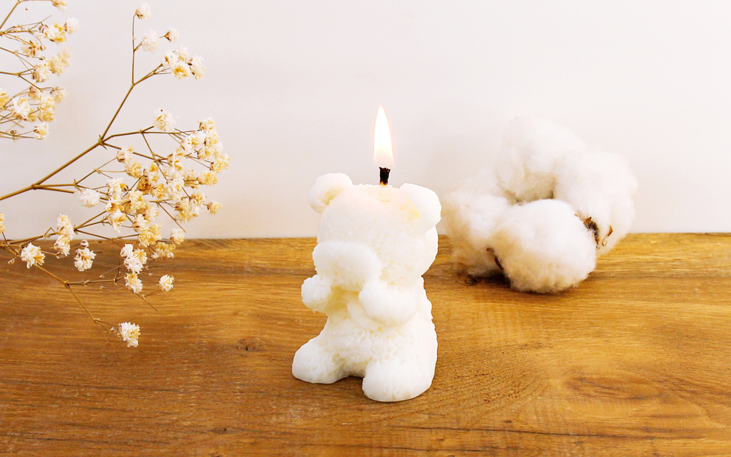 Recette Bougie parfumée « Douceur de Coton » - Aroma-Zone