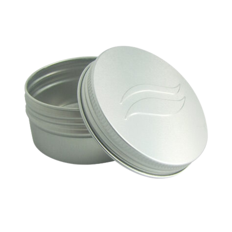 Pot en aluminium 80 ml avec capsule embossée - Aroma-Zone
