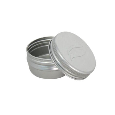 Pot en aluminium 80 ml avec capsule embossée - Aroma-Zone