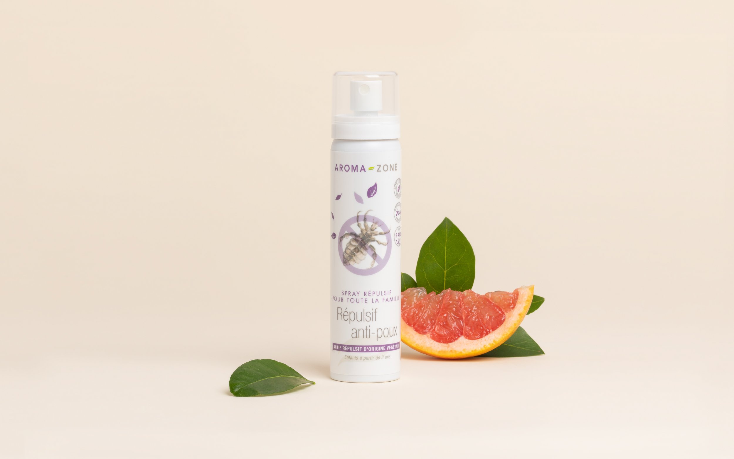 Spray répulsif anti-poux - Aroma-Zone
