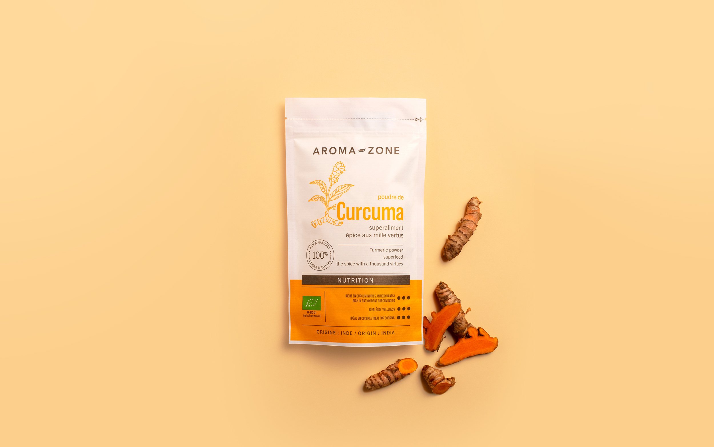 Poudre de Curcuma BIO - Aroma-Zone