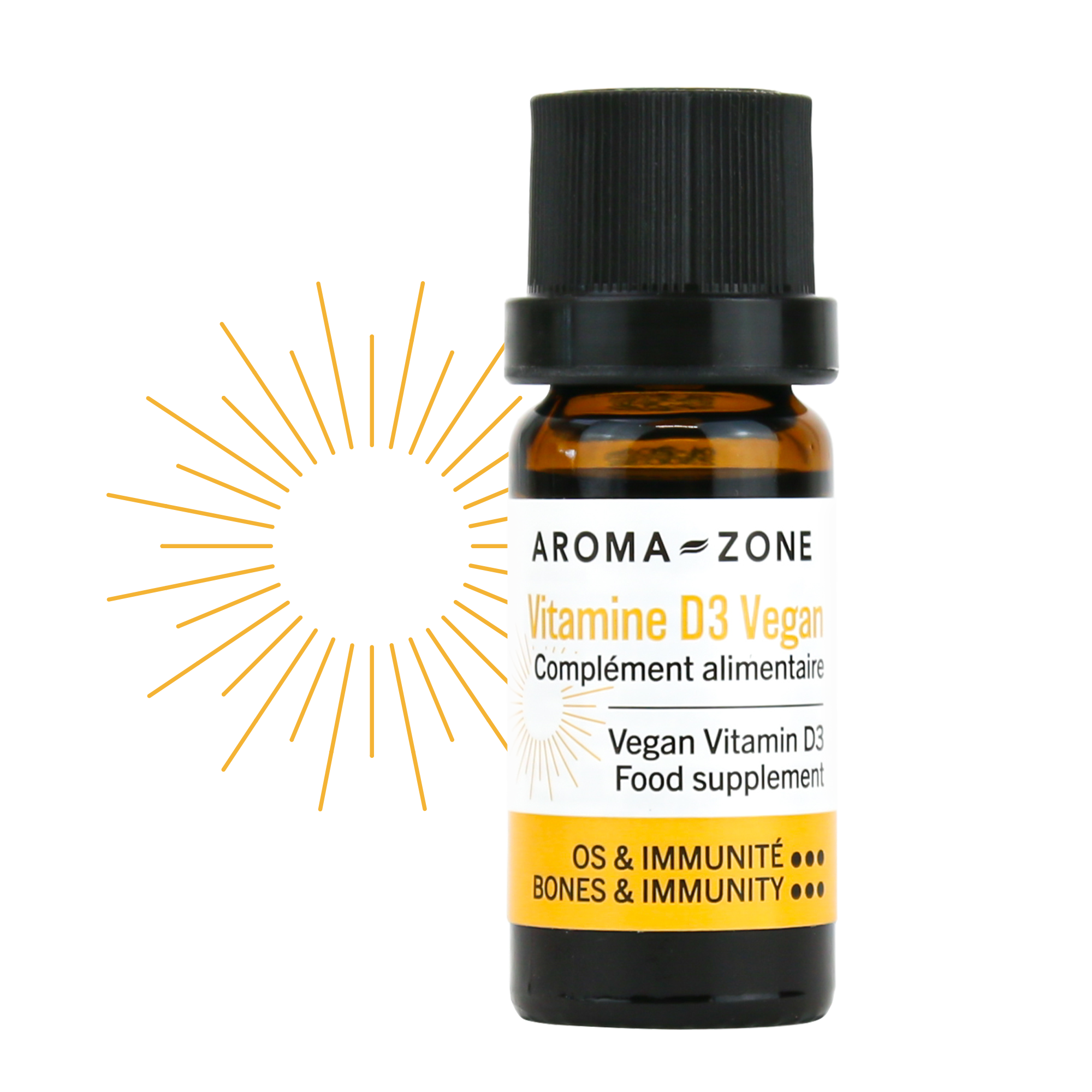 Vitamine D3 vegan - Complément alimentaire - Aroma-Zone