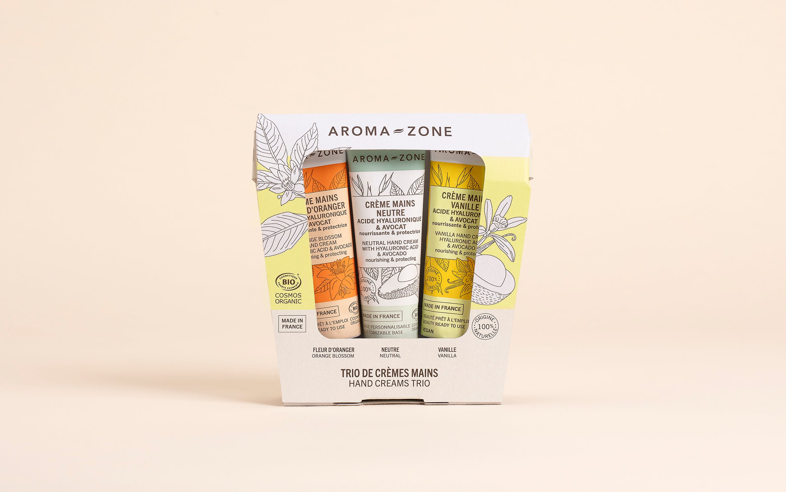 Trio de crèmes mains - Aroma-Zone