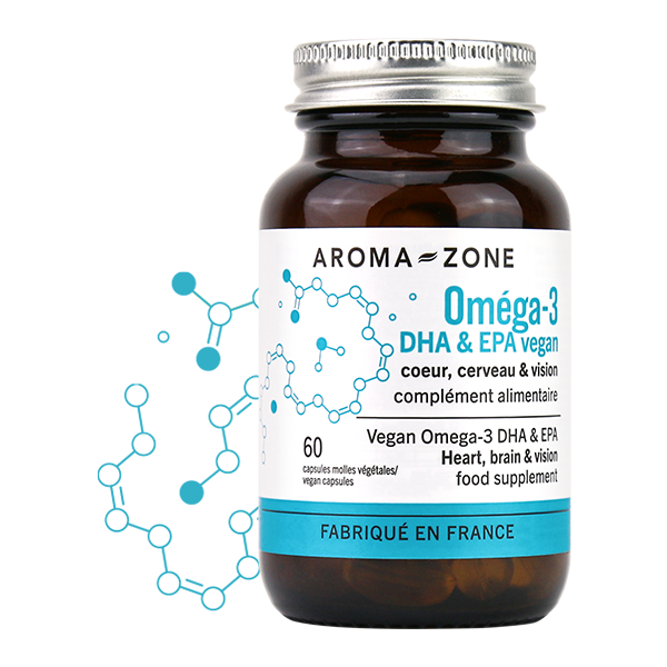 Oméga-3 Vegan – 60 Capsules – Complément alimentaire