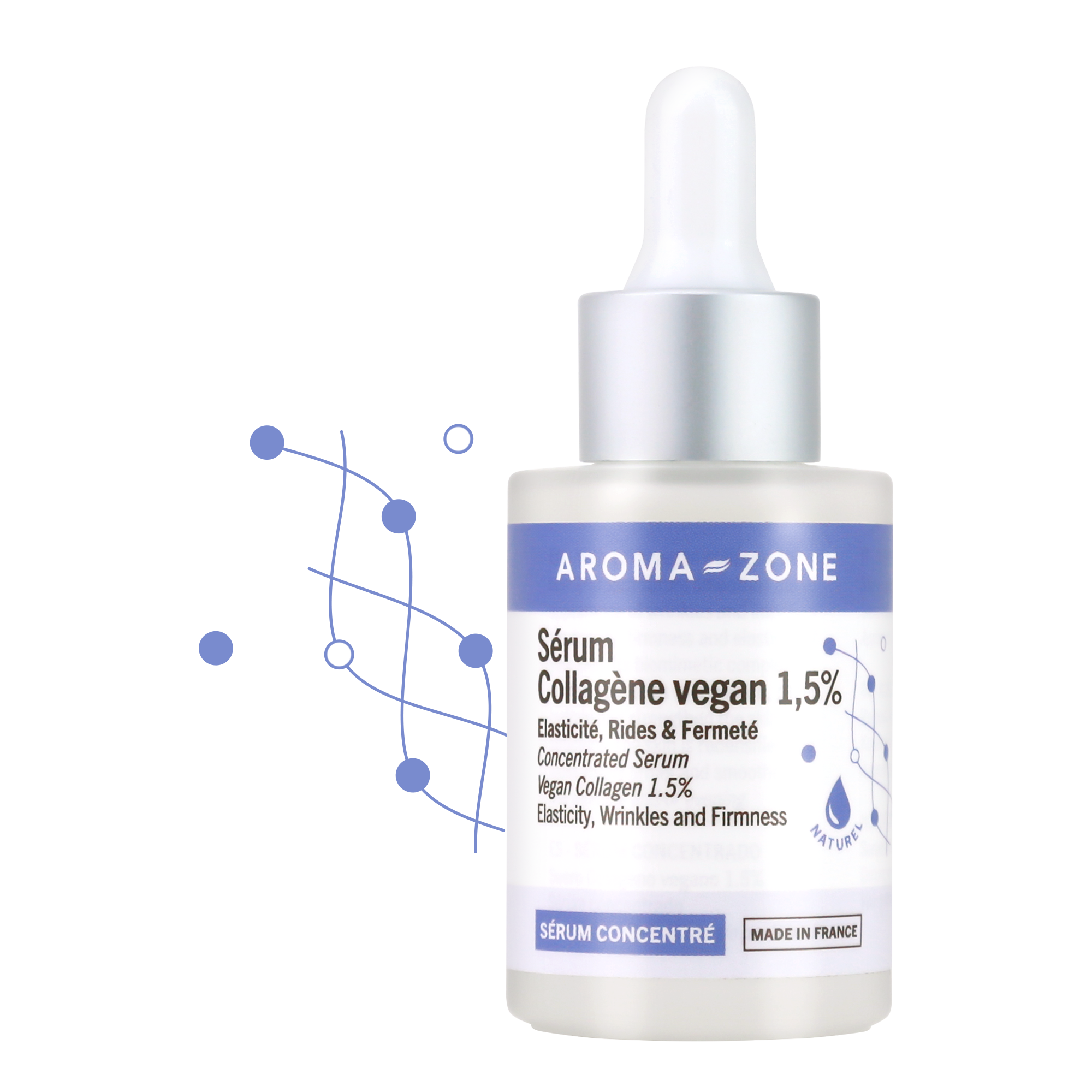 Sérum concentré Collagène vegan 1,5% - Aroma-Zone
