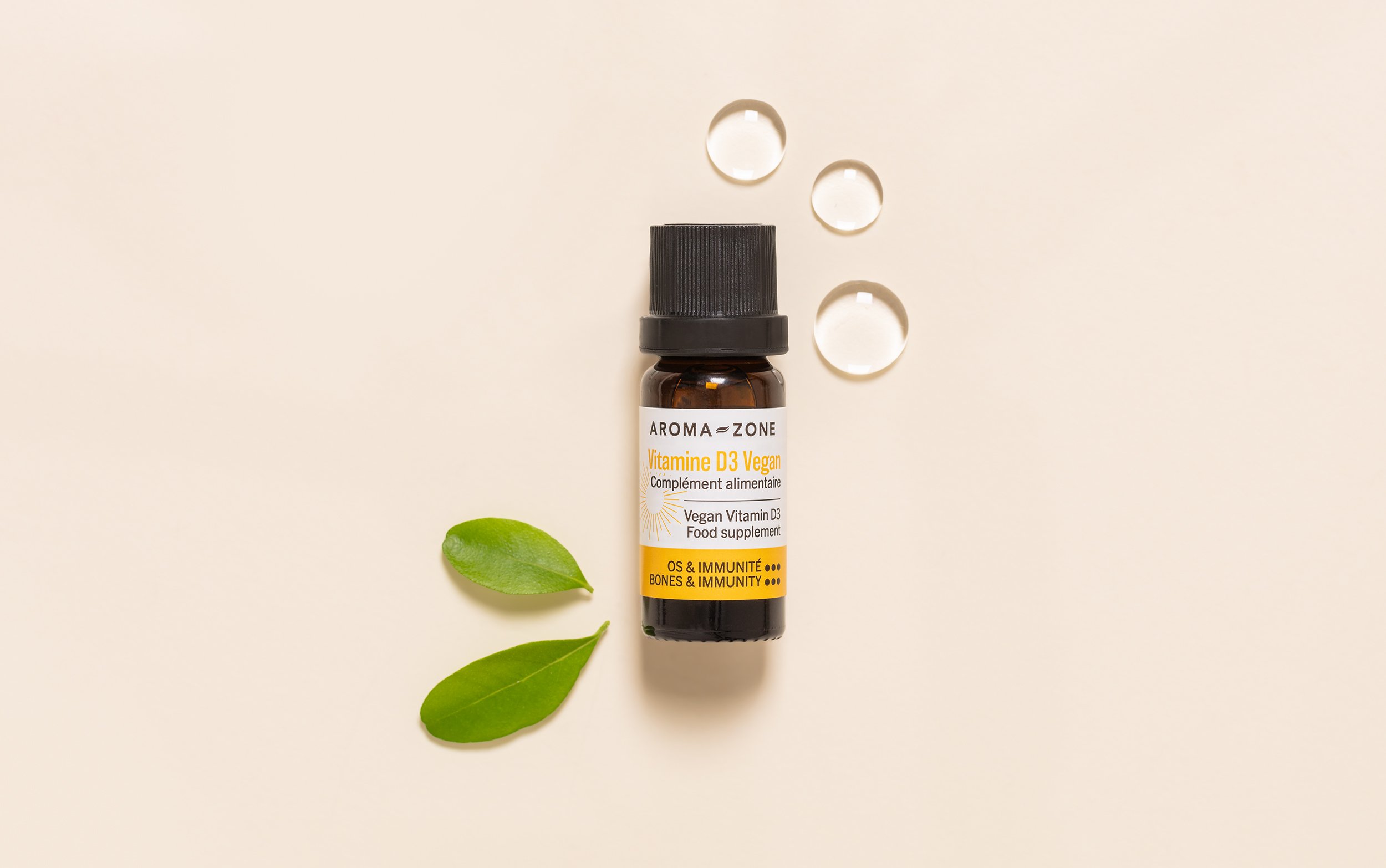 Vitamine D3 vegan - Complément alimentaire - Aroma-Zone
