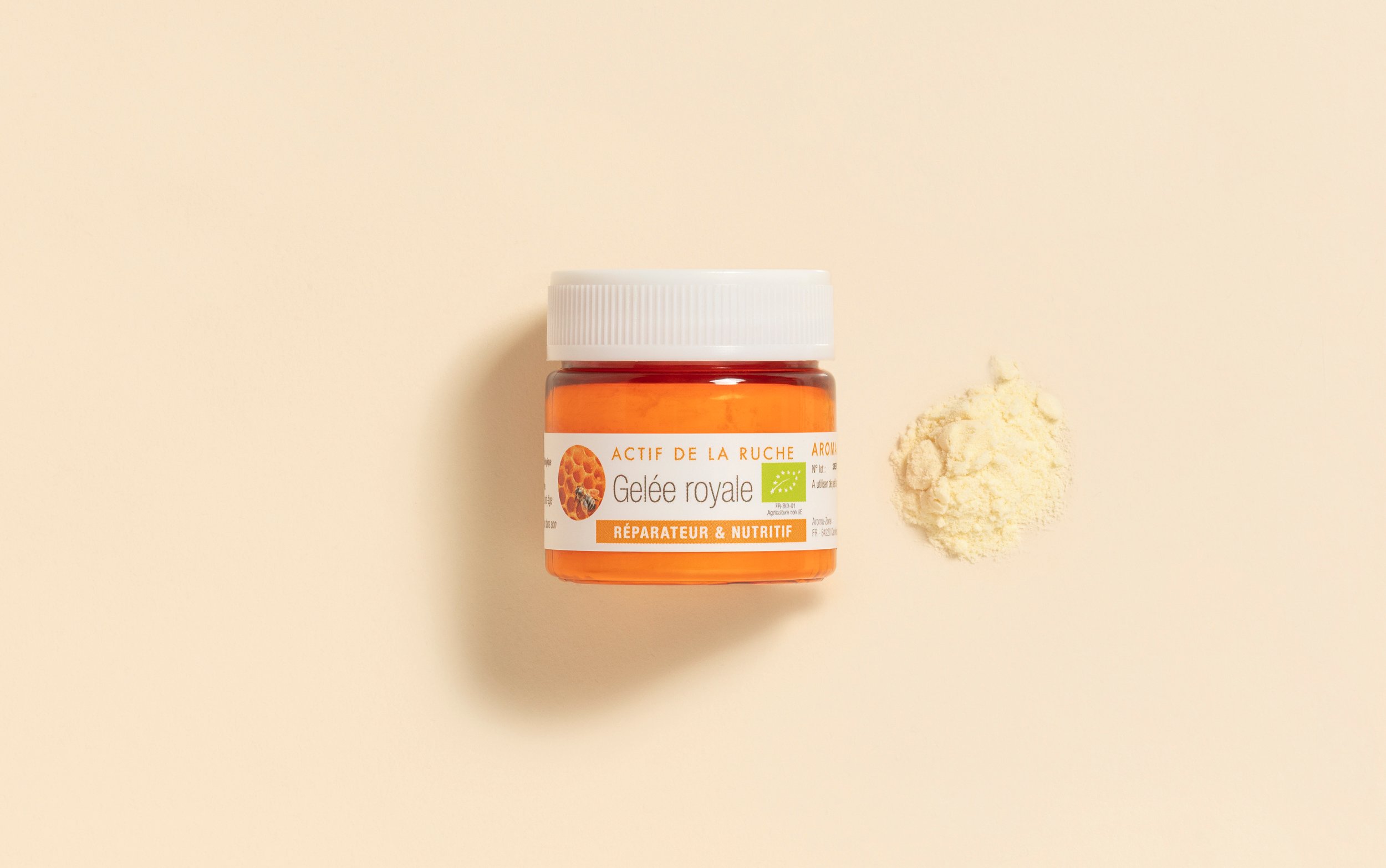 Gelée Royale lyophilisée BIO : propriétés et utilisations - Aroma-Zone