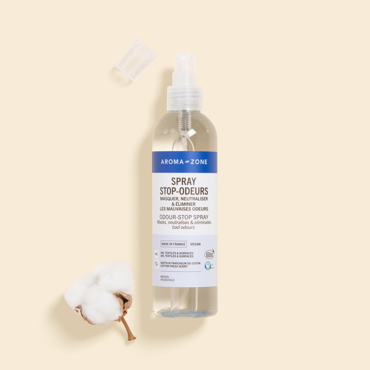 Spray assainissant purifiant aux huiles essentielles BIO - Aroma-Zone
