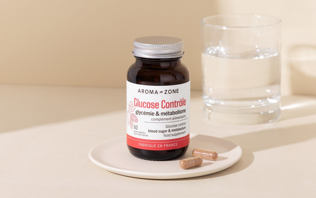 Complément alimentaire glycémie : Glucose Contrôle - Aroma Zone